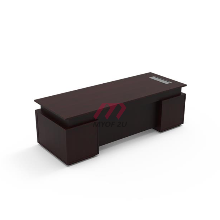 MY-MARS-668 - Director Table With Fixed Pedestal - MY Office Furniture2U