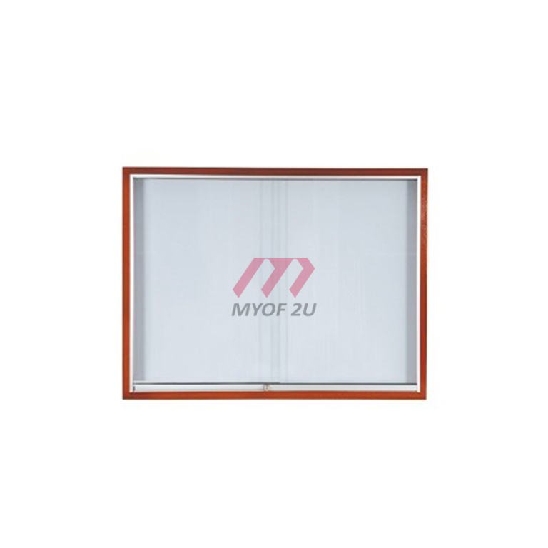 MY-TG-W Sliding Glass Cabinet Wooden Frame – Fabric - MY Office Furniture2U
