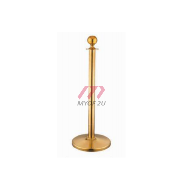 MY-QSR-R Queue Round Stand Rope - MY Office Furniture2U